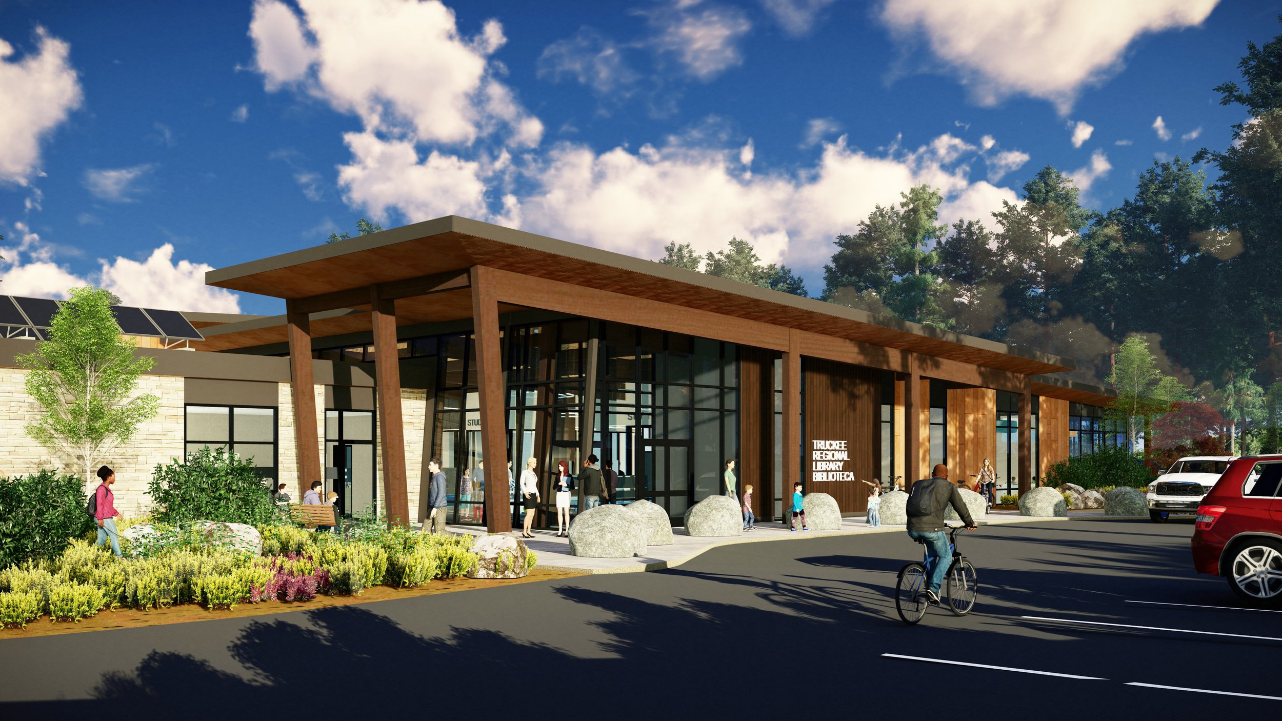 New $38 million Truckee Library to double as emergency resource center ...