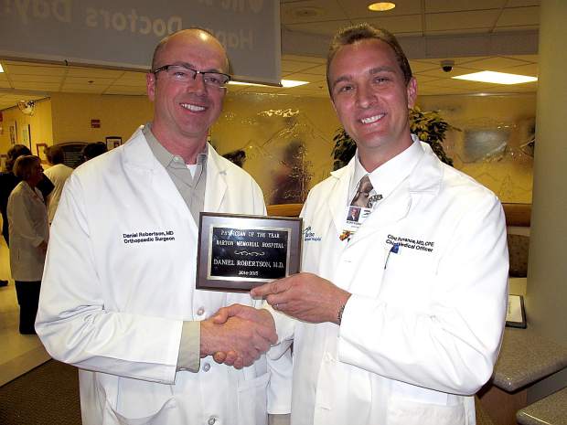 ‘Hand Guy’ named Barton’s Doctor of the Year | TahoeDailyTribune.com