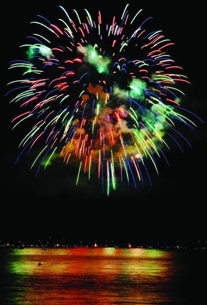 Fireworks displays at both shores of Lake Tahoe’s Labor Day ...