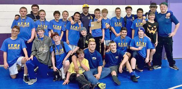 STMS wrestling brings home 13 medals from Tah-Neva season debut ...