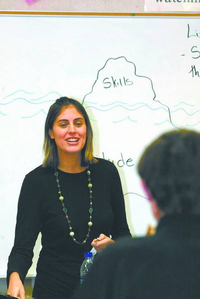 Former special-ed class aide shines in expanded role ...