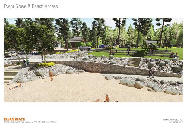 Proposed design breathes new life into South Lake Tahoe’s Regan Beach ...