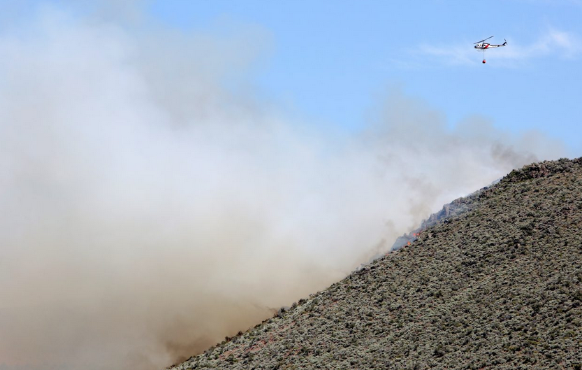 Red flag warning for Nevada fire threat following rash of fires Tuesday ...