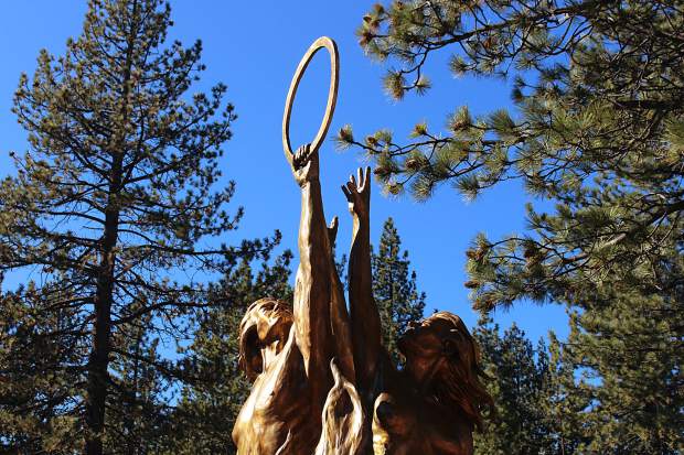 South Lake Tahoe unveils statue honoring Olympians (video ...