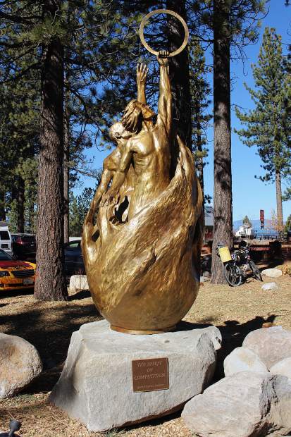 South Lake Tahoe unveils statue honoring Olympians (video ...