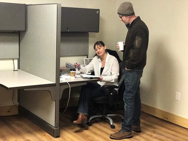 Mountain Workspace offers business people a private, professional co ...