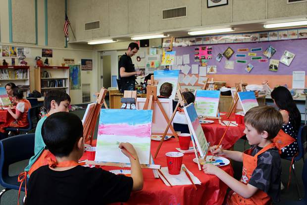 Lake Tahoe Paint and Sip brings instructional painting to Tahoe Valley ...
