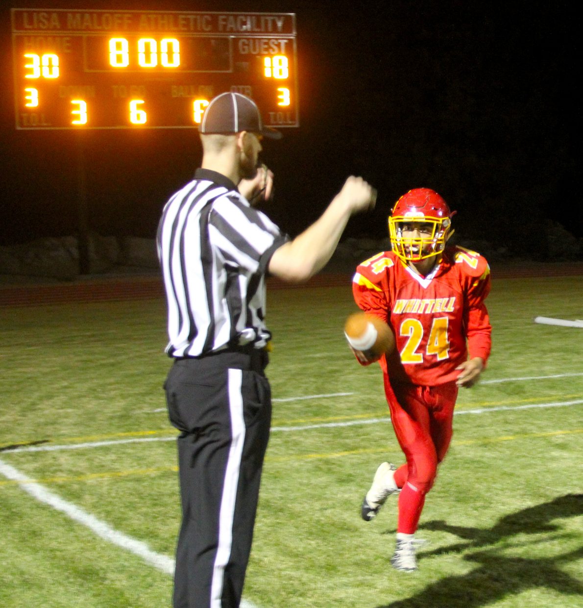 Whittell celebrates Lisa Maloff, football team crushes Smith Valley at ...