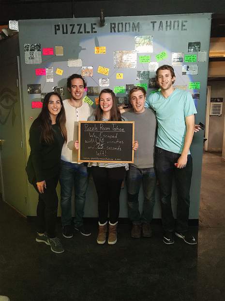 I did an escape room in Tahoe after way too many beers. This is my ...