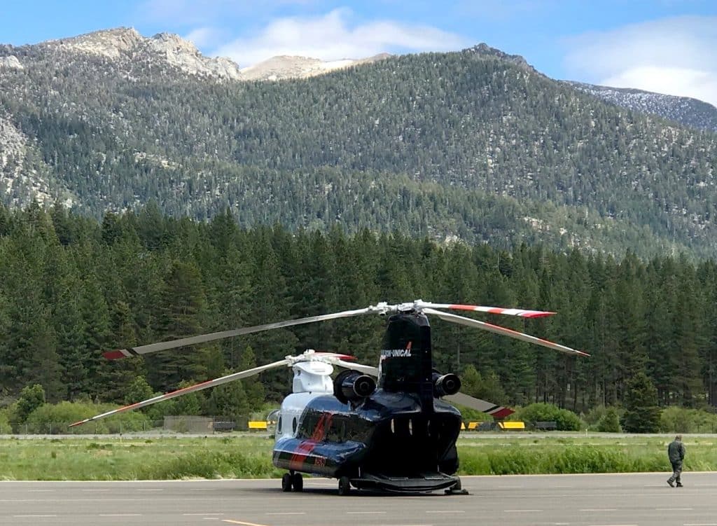 Chinook firefighting helicopter to be stationed this summer at Tahoe ...