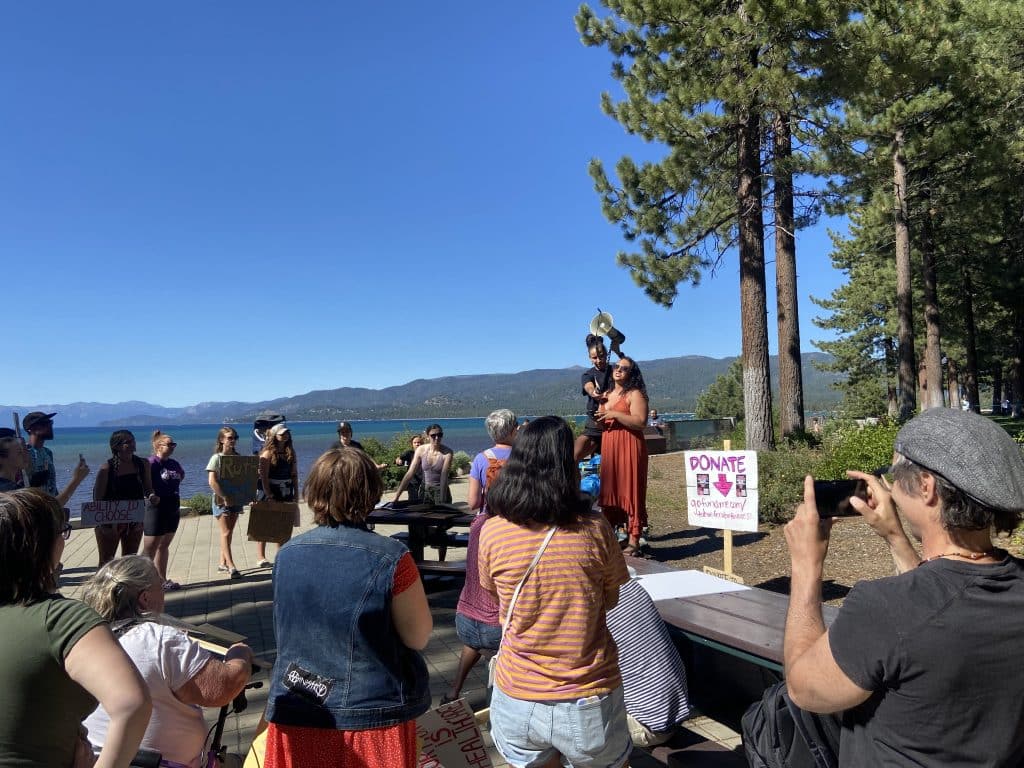 South Lake Tahoe residents protest Supreme Court decision ...