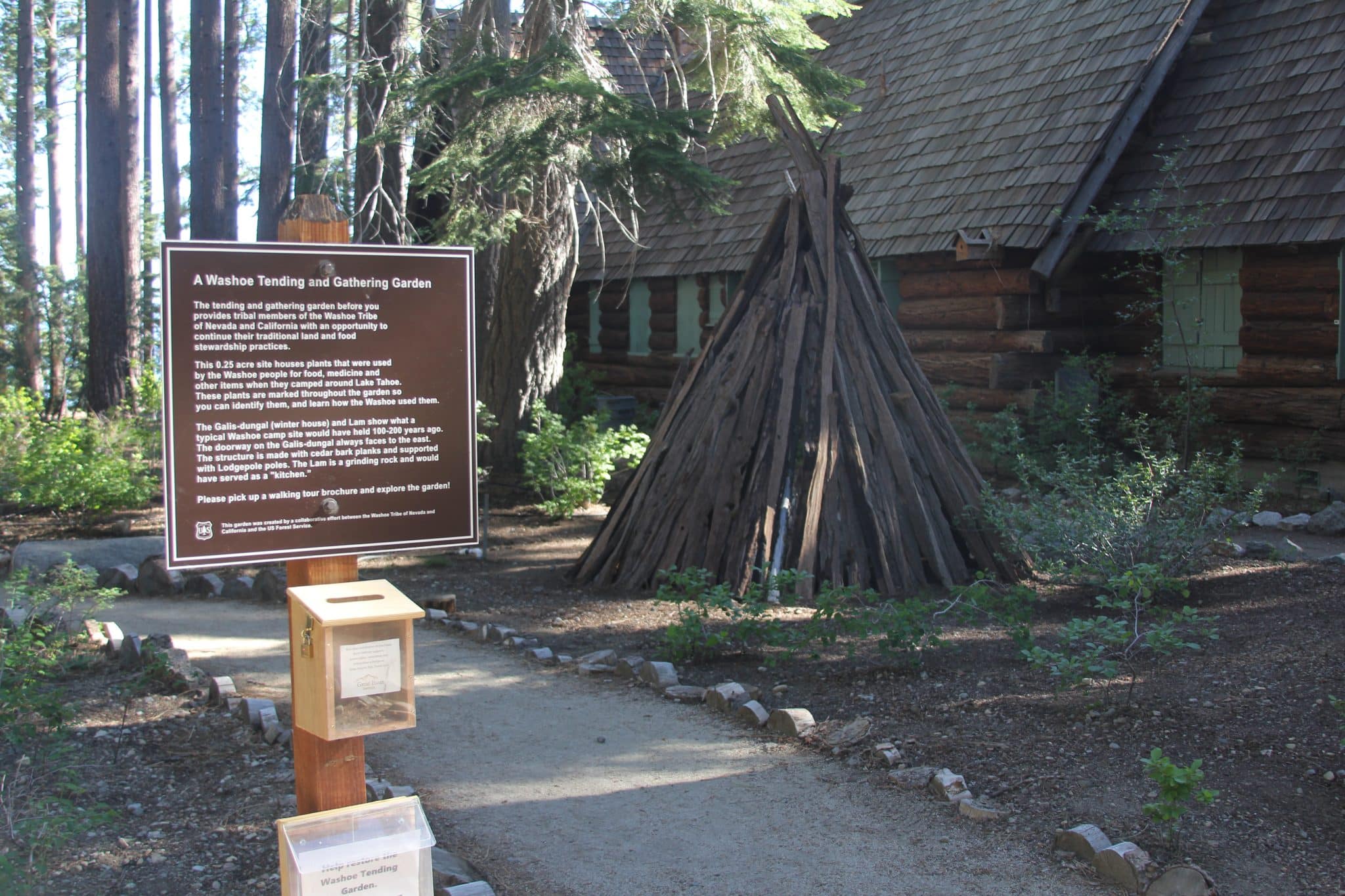 Washoe Tribe restores garden at Tallac Historic Site ...