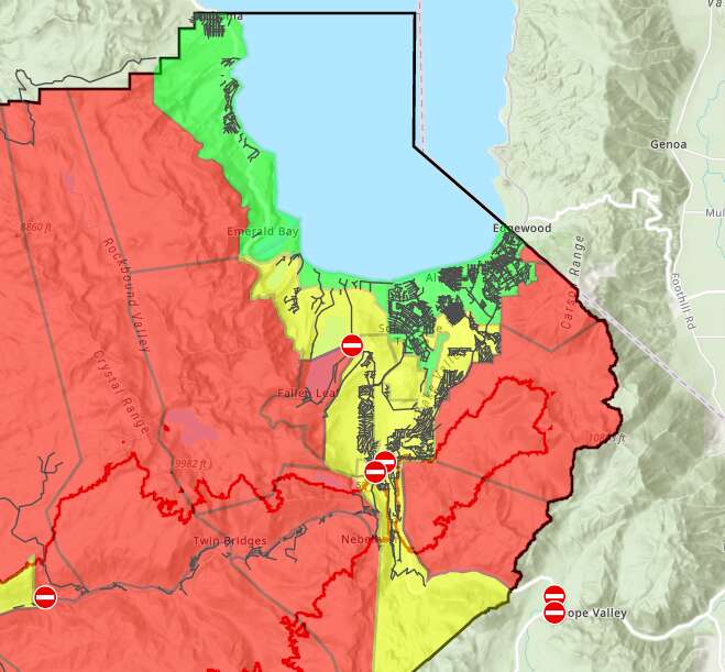 Evacuation orders downgraded for parts of Christmas Valley ...