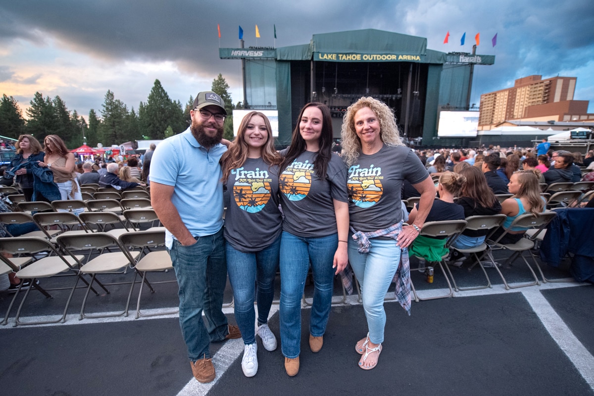 Large crowd watches Grammy award winning band Train (Gallery ...