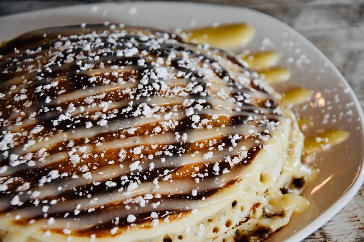 EAT This Week: Fox and Hound’s Cinnamon Roll Pancakes ...