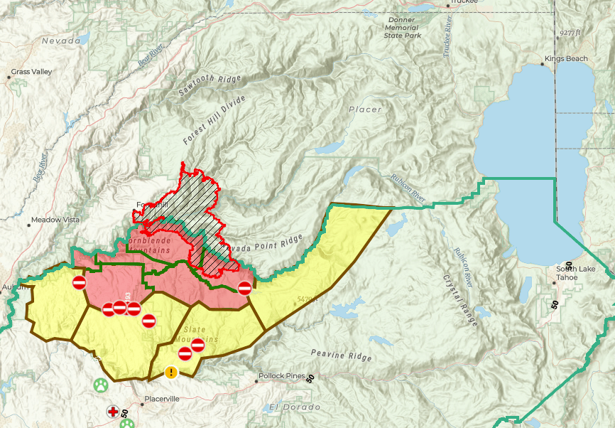 More thick smoke expected from Mosquito Fire; Thunderstorms possible ...