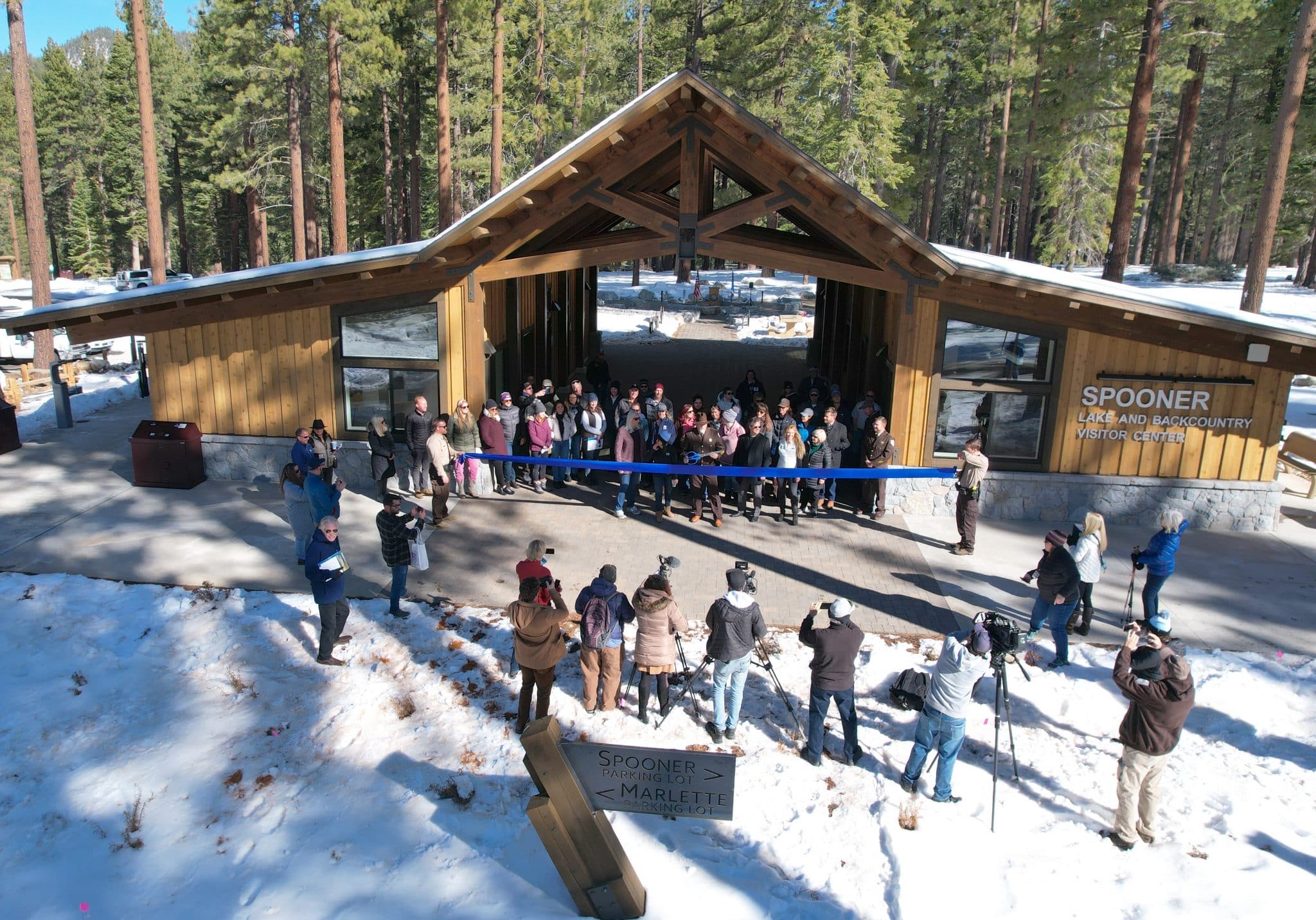 Celebration held for completion of visitor center, amphitheater at ...