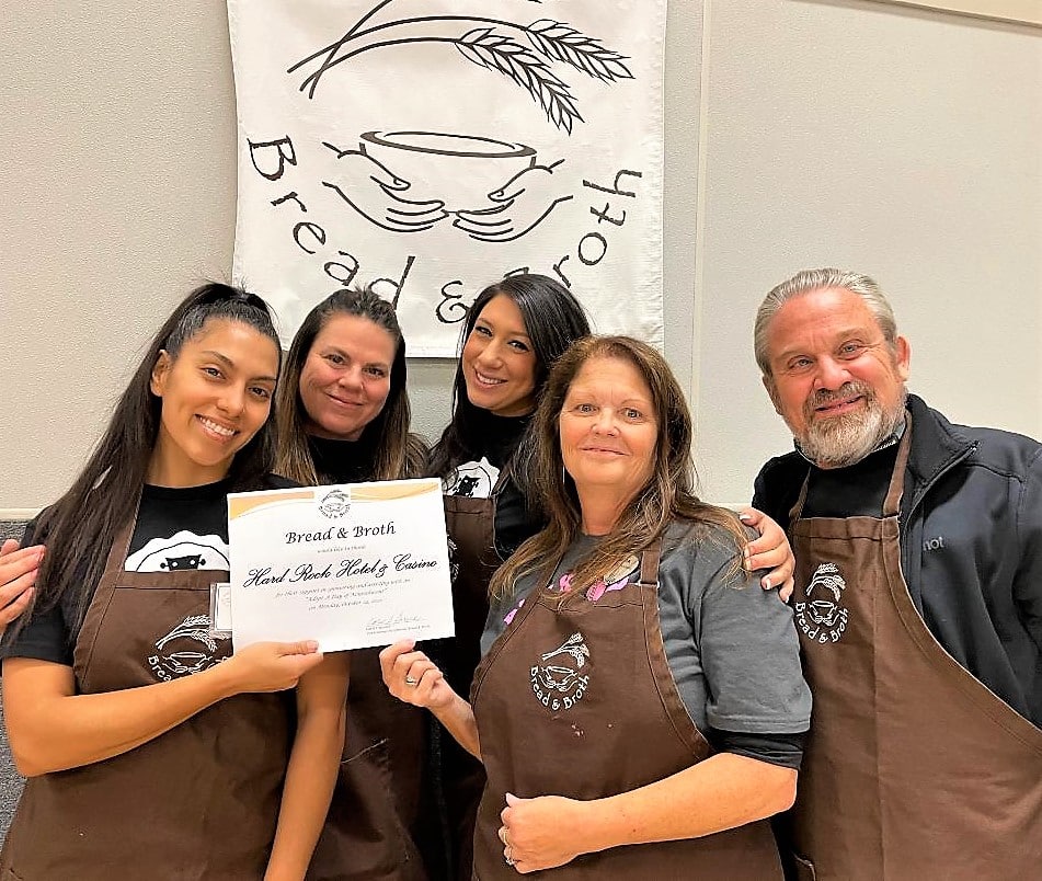 Hard Rock sponsors Bread & Broth Monday Meal | TahoeDailyTribune.com