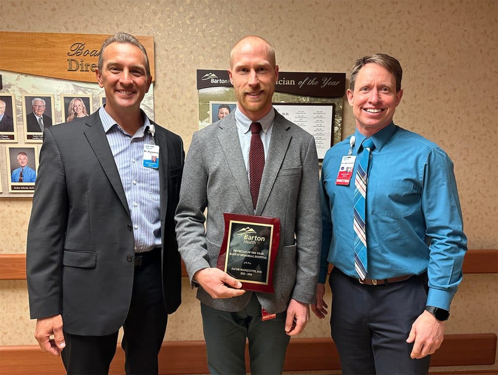 Barton Health honors Marquette as Physician of the Year ...