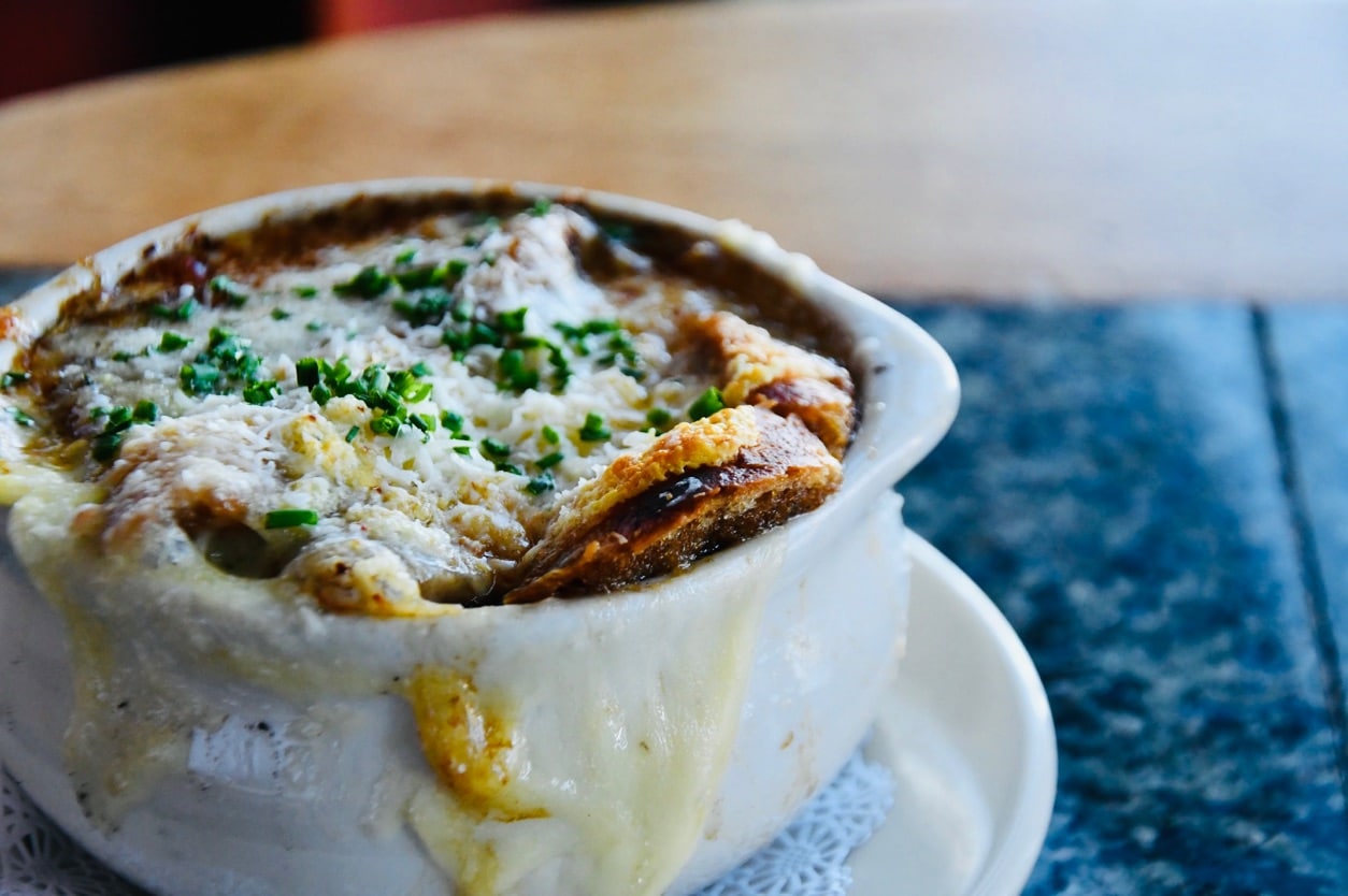 EAT This Week: Riva Grill’s French Onion Au Gratin Soup ...