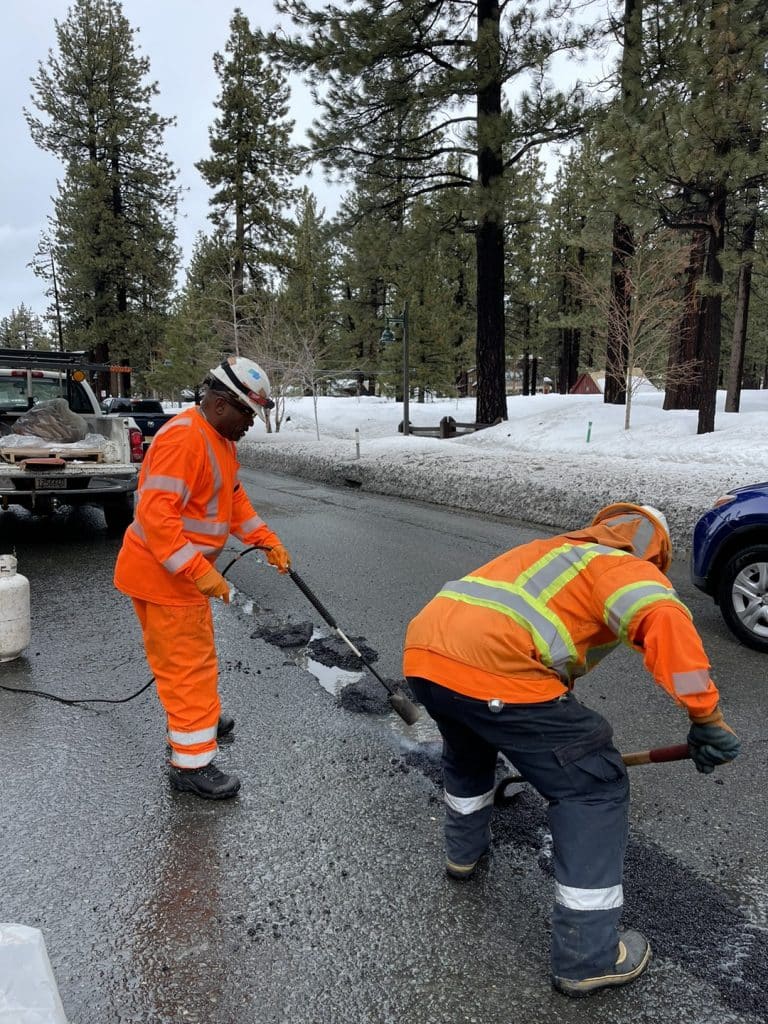 Caltrans working to patch crumbling US-50 in South Lake Tahoe ...
