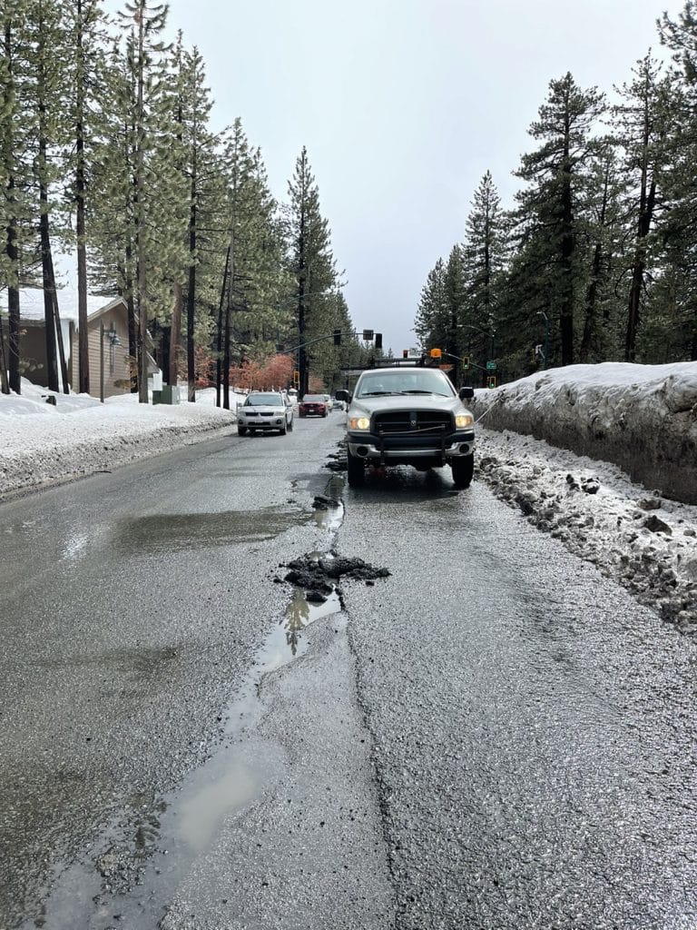 Caltrans working to patch crumbling US-50 in South Lake Tahoe ...