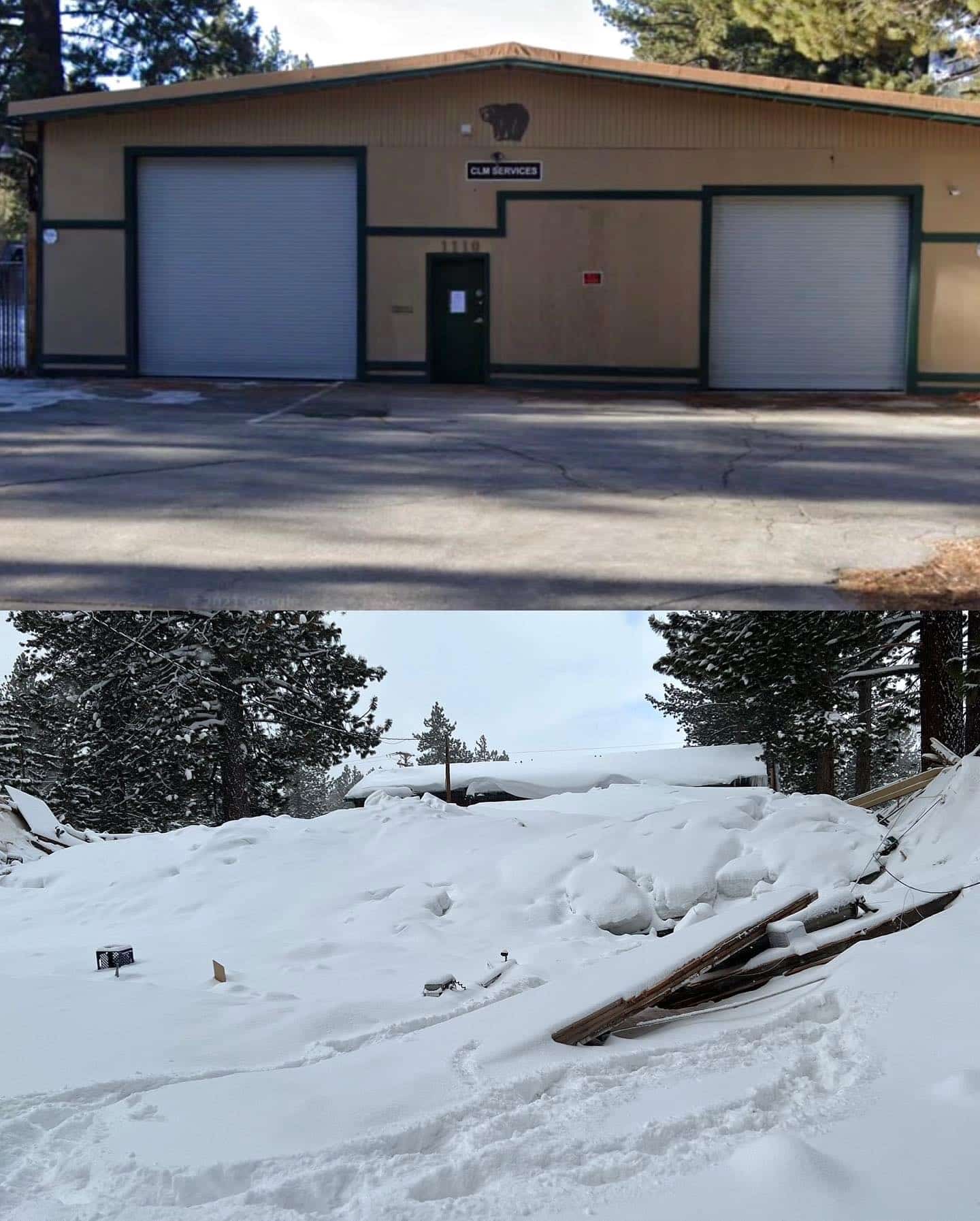 Heavy snow causes warehouse to collapse in South Lake Tahoe ...
