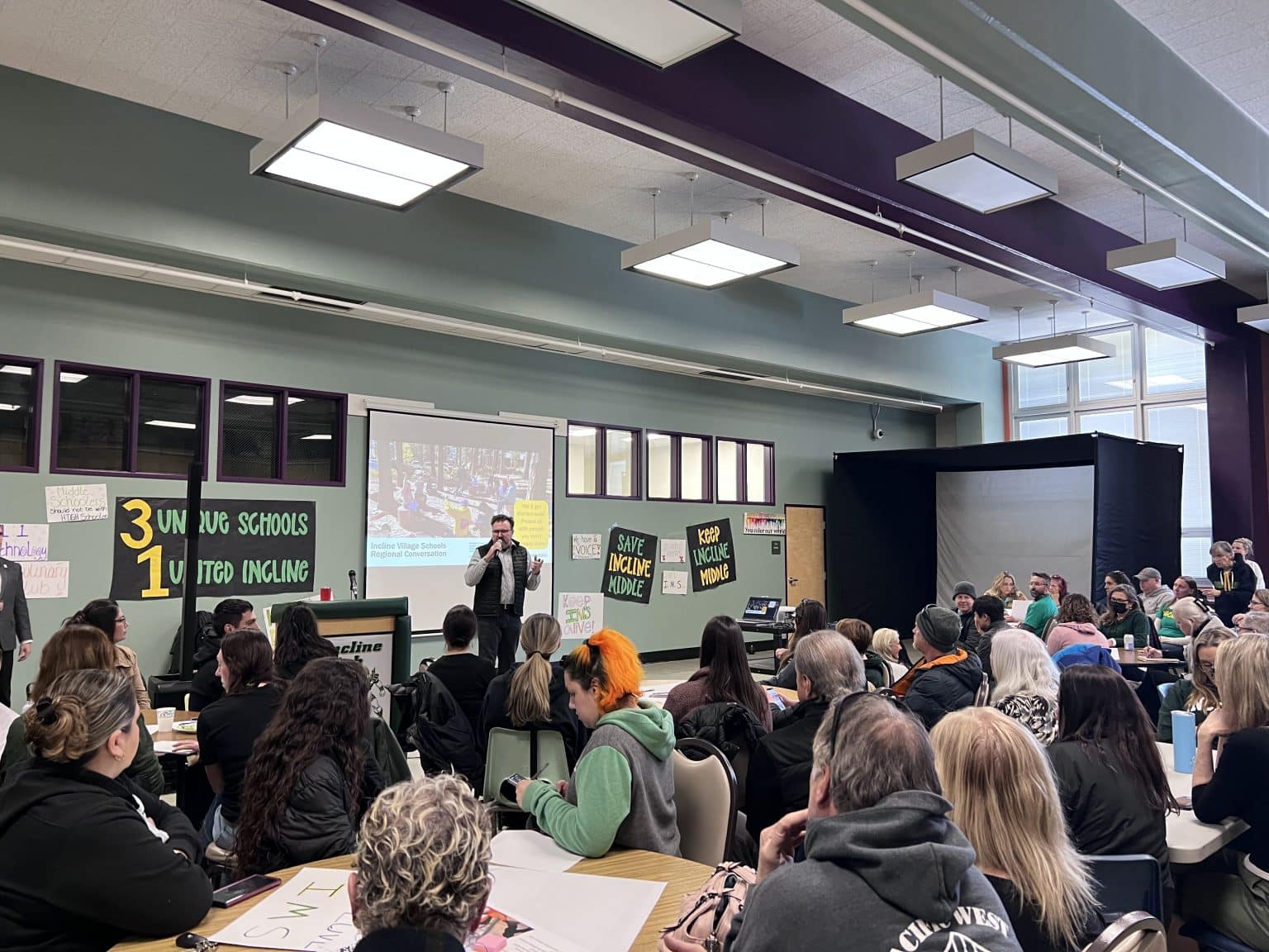 Incline community rallies to keep schools from consolidating ...