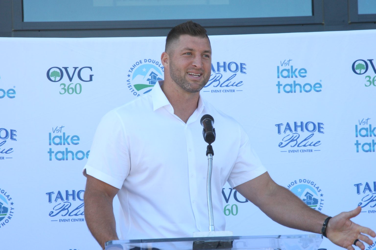 Tahoe Blue Event Center to partner with football legend Tim Tebow on ...