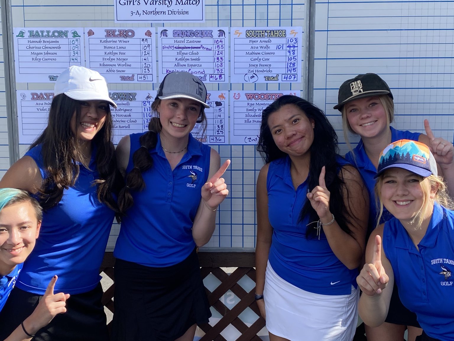 South Tahoe Girls Golf takes first place in league tournament ...