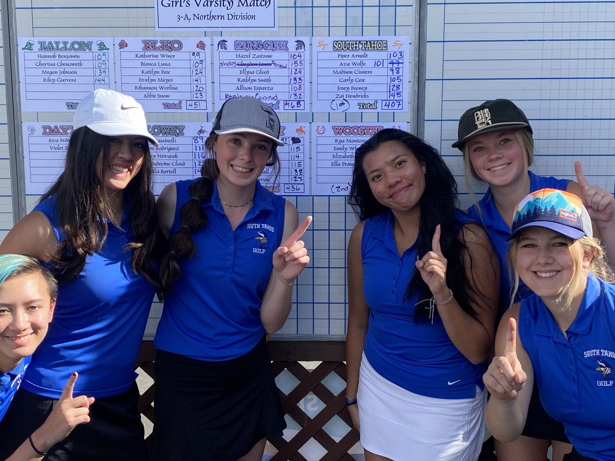 South Tahoe Girls Golf takes first place in league tournament ...