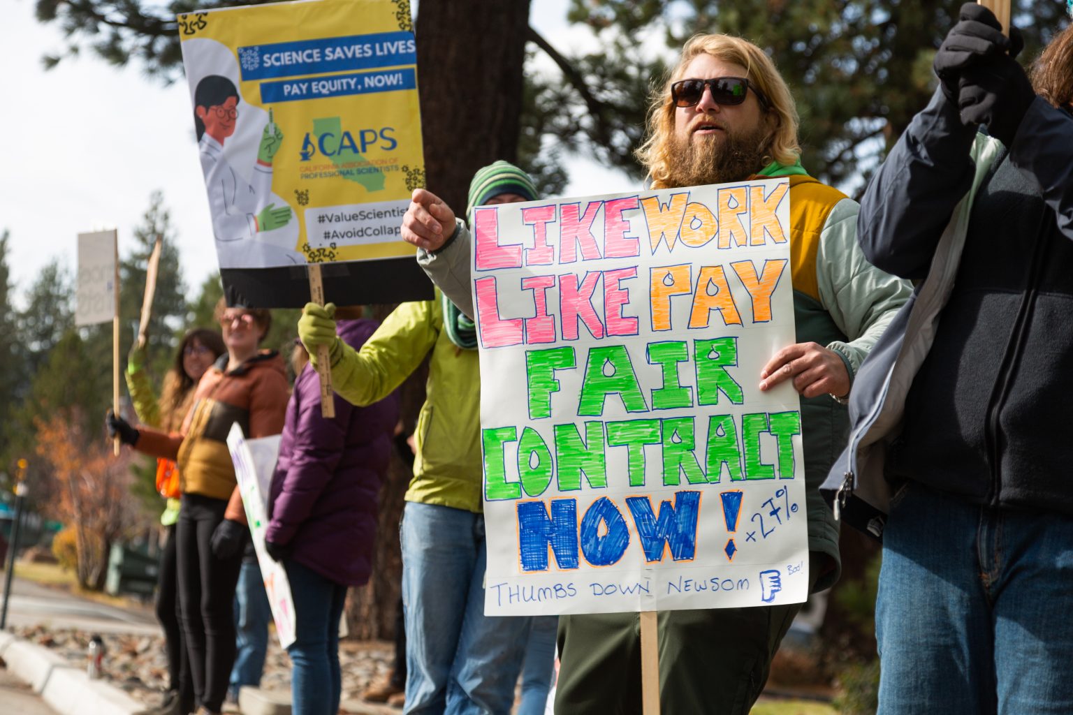 Tahoe scientists join rolling strike, asking Newsom to back his talk ...