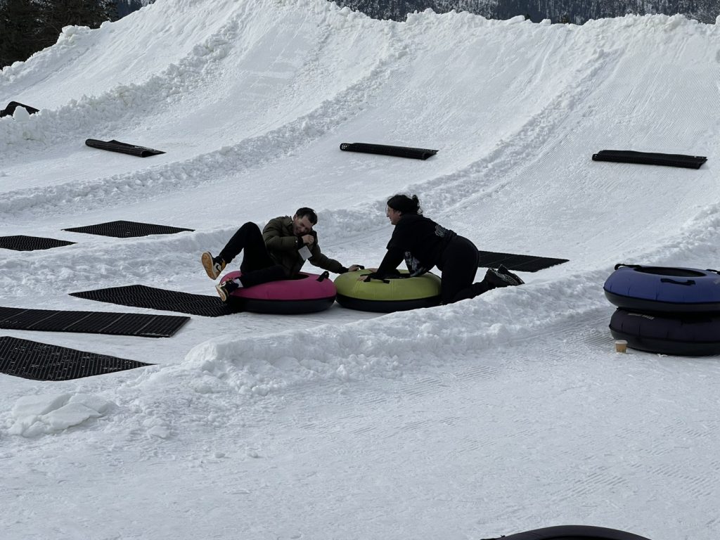 Sledding available 7 days a week with Tube Tahoe, night tubing select ...