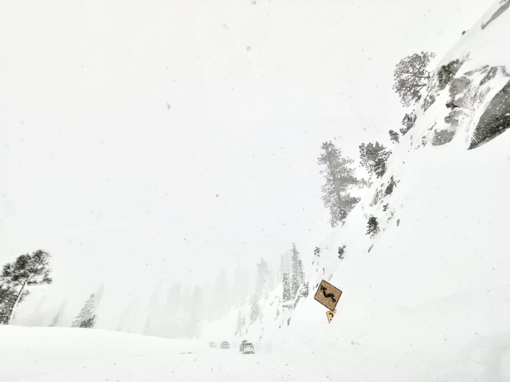 Snow sluff temporarily closed U.S. 50 | TahoeDailyTribune.com