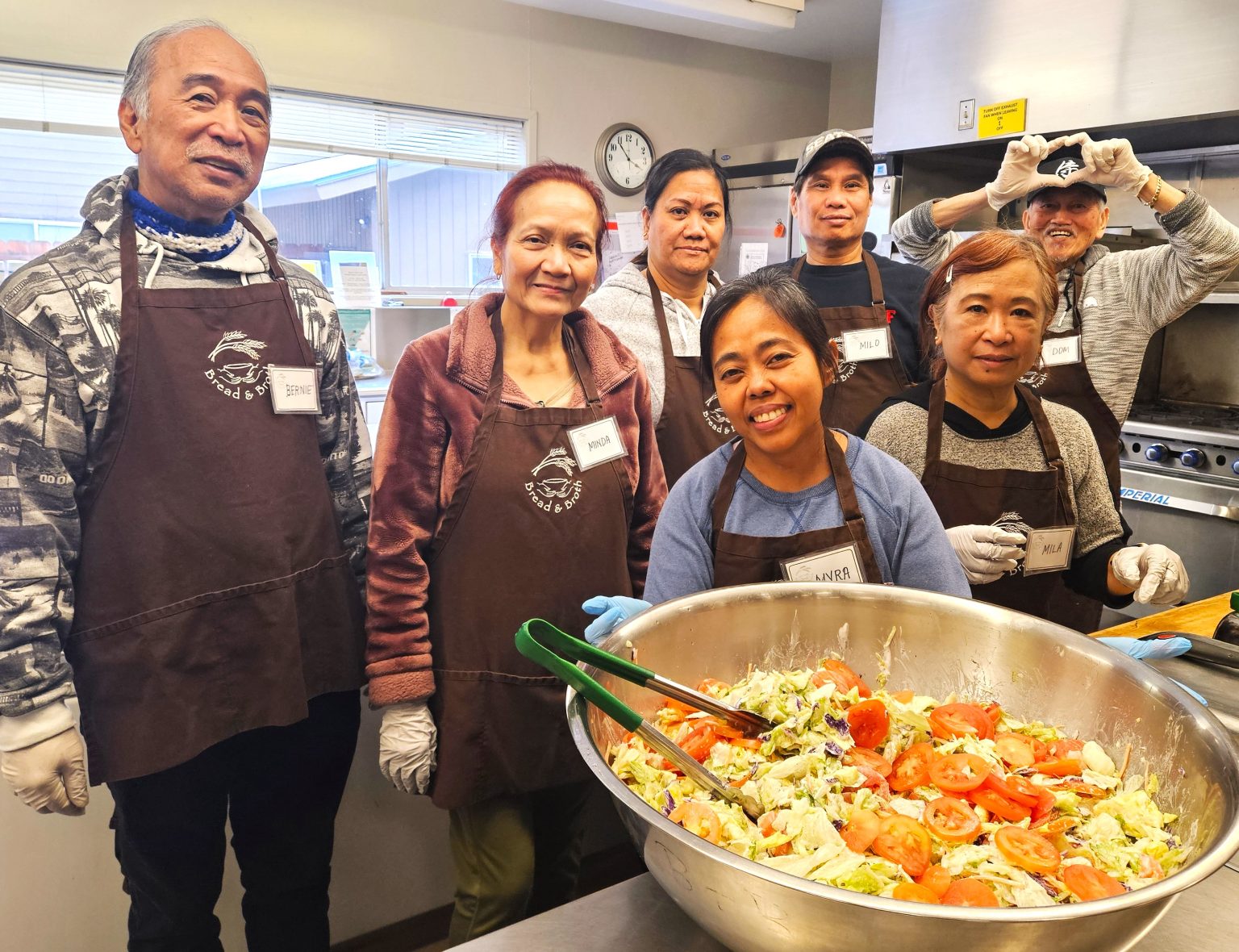 St. Theresa Filipino community members host Bread & Broth Dinner ...