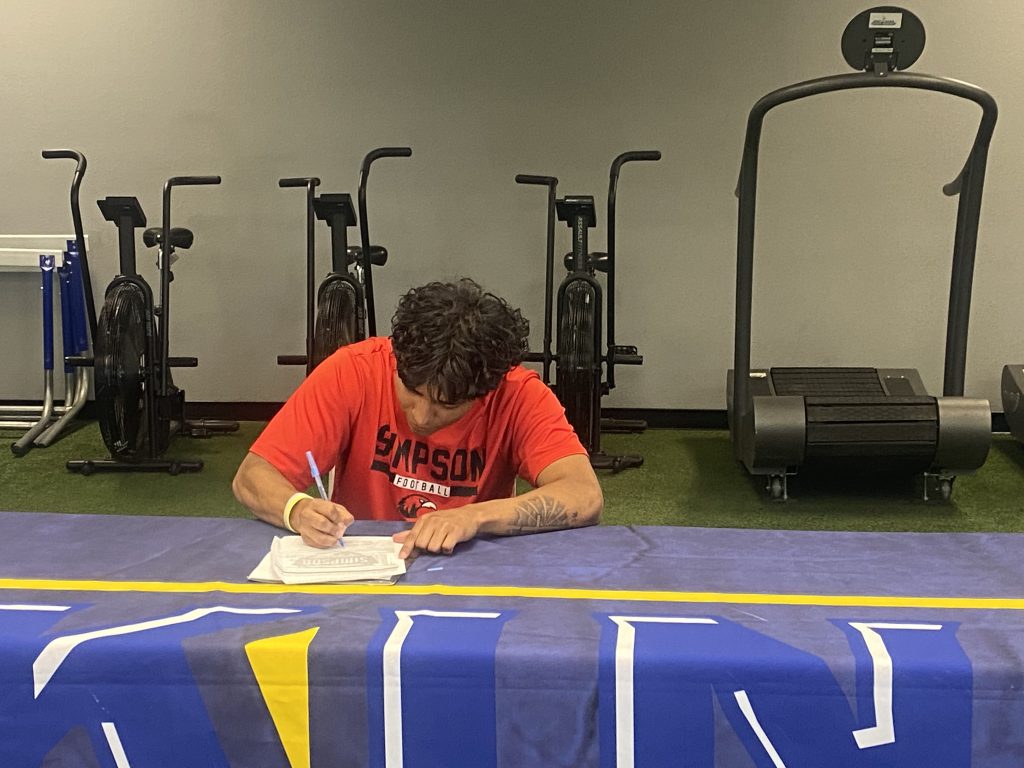 South Tahoe football player signs to inaugural Simpson University team ...