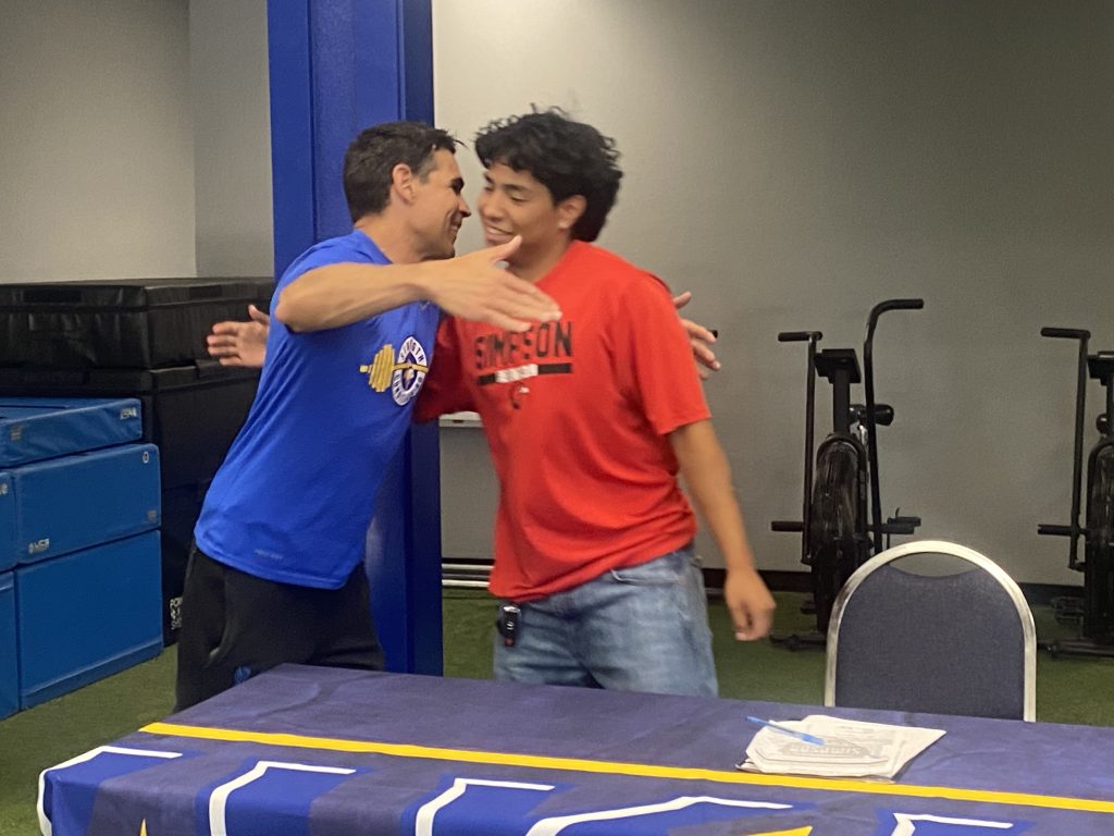 South Tahoe football player signs to inaugural Simpson University team ...