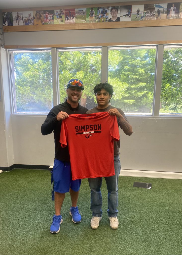 South Tahoe football player signs to inaugural Simpson University team ...