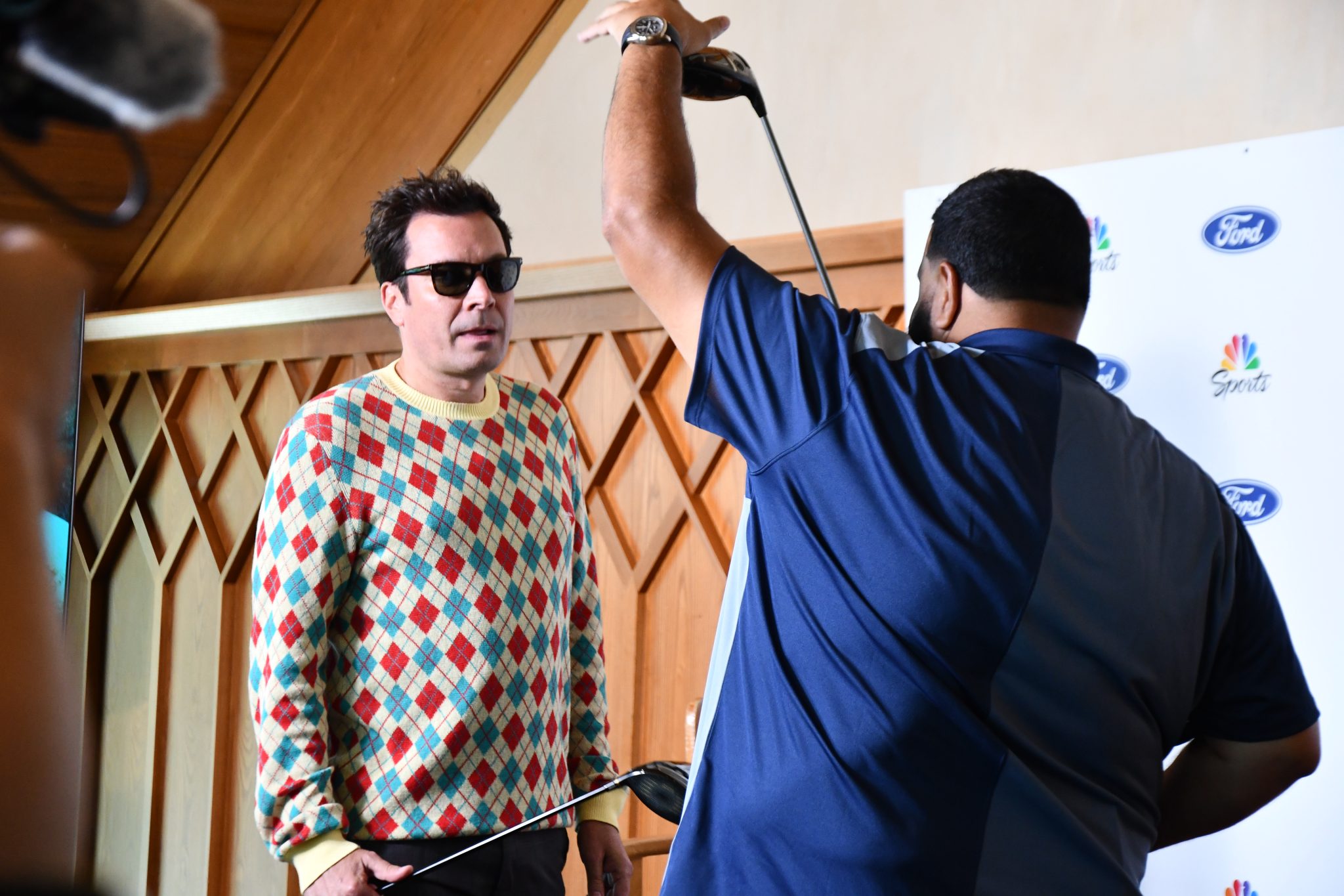 Fallon vs. Khaled to tee off in the Cardigan Classic at Edgewood today ...