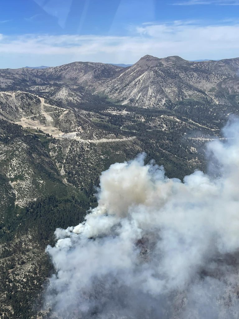 Traffic concerns in Tahoe as Davis Fire climbs Mt. Rose, nears Ski ...