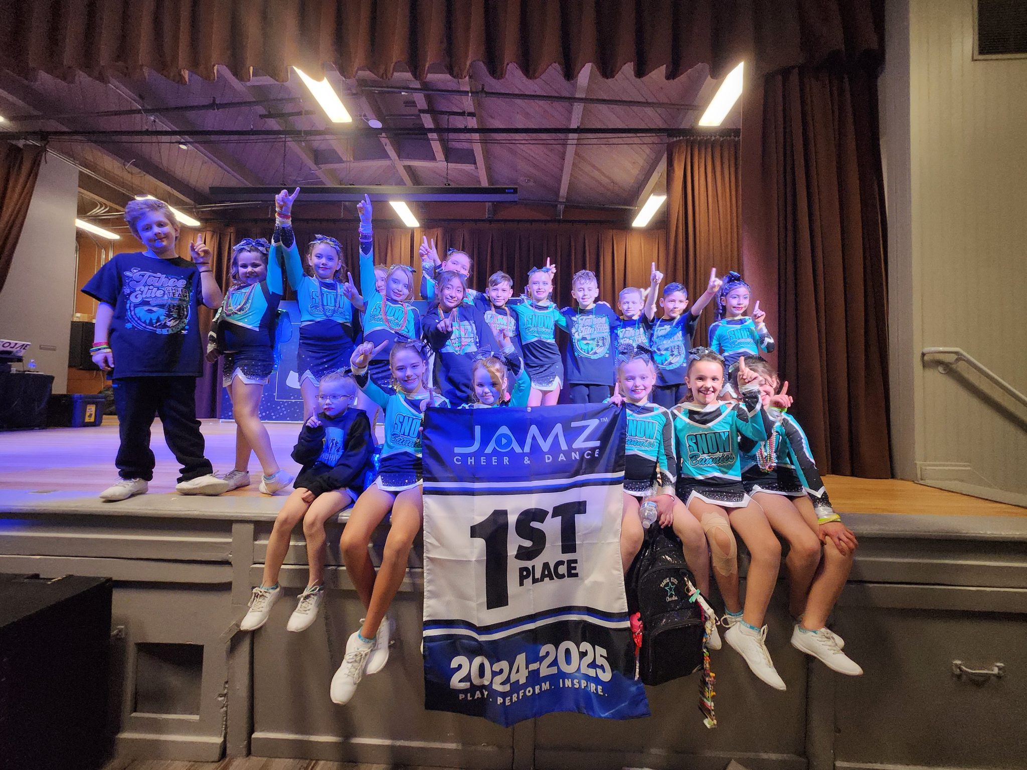 Tahoe Elite Cheer wins gold in their first competition of the season ...