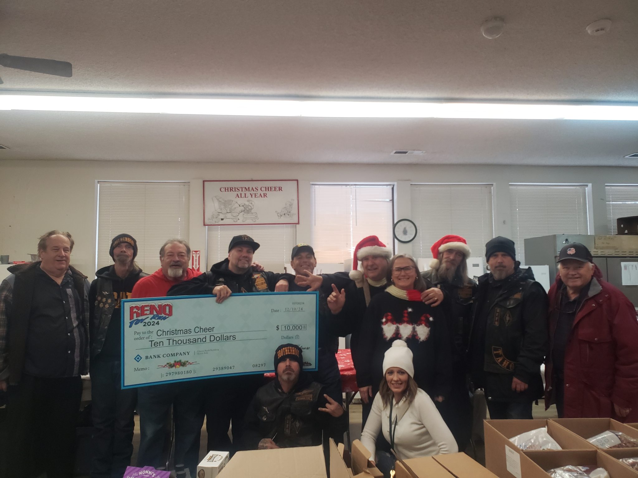 South Tahoe non-profit Christmas Cheer receives $10K check ...