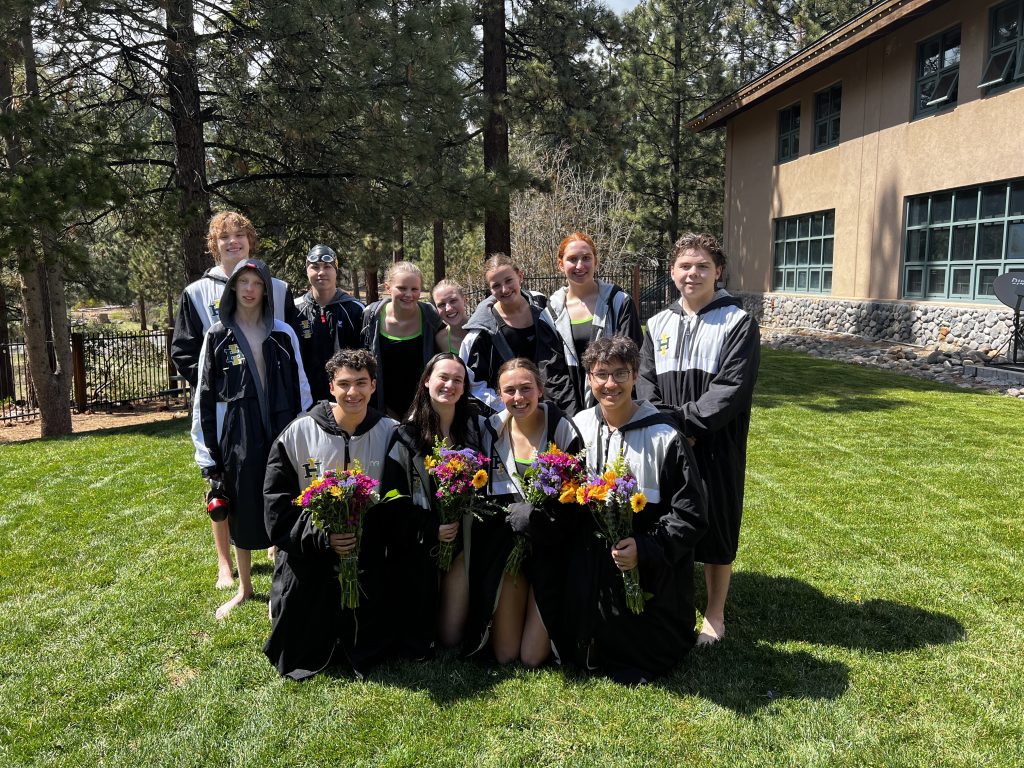 Highlanders honor seniors at last home swim meet | TahoeDailyTribune.com