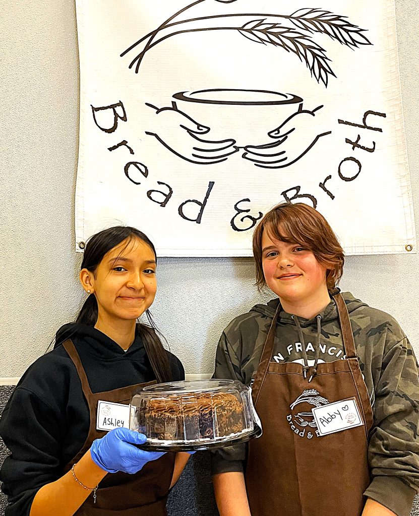Bread & Broth thanks South Tahoe Middle School’s Club Live ...
