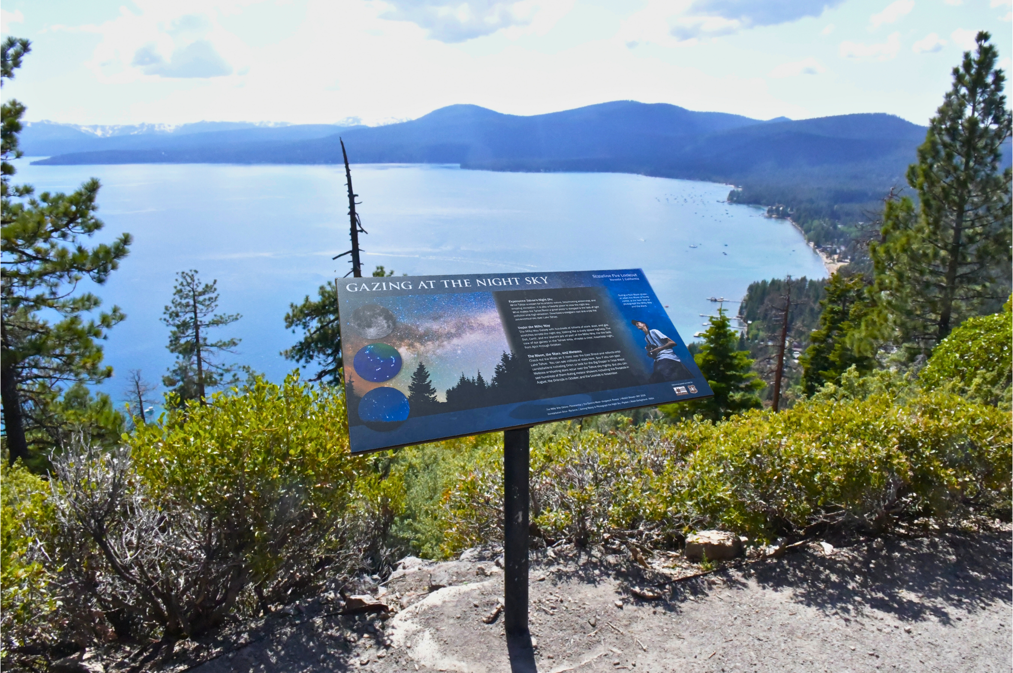 New interpretive panels at Stateline Fire Lookout Trail encourage ...