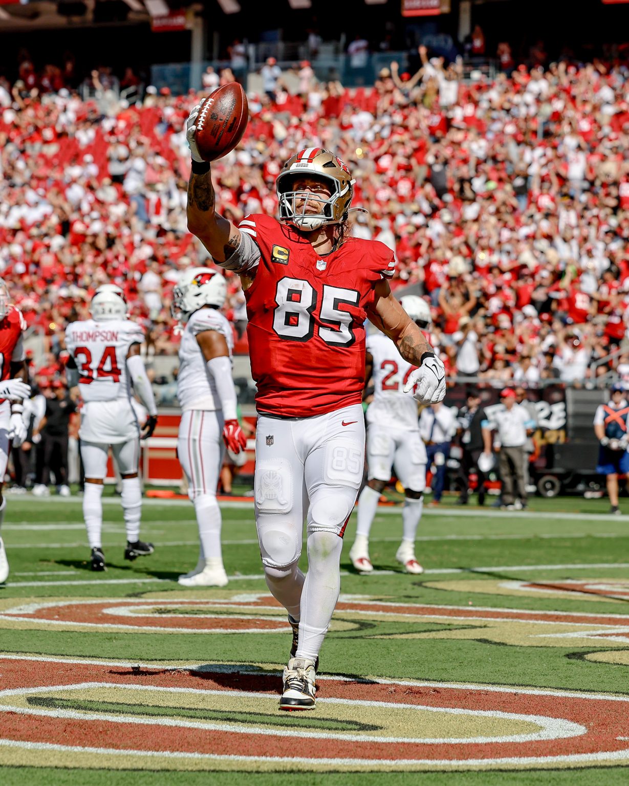 49ers All Pro tight end George Kittle eyes his first ACC Tahoe ...