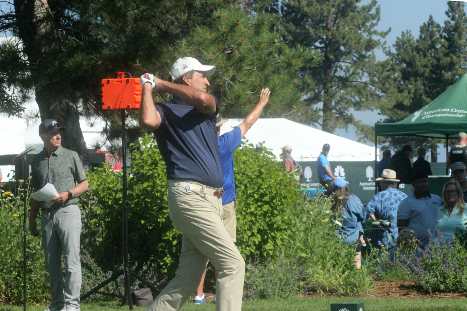 NHL star Joe Pavelski leads American Century Championship after first ...