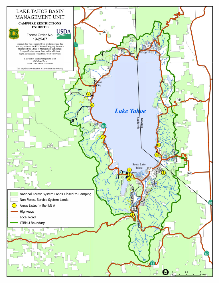 Forest Service announces enhanced fire restrictions at Lake Tahoe ...