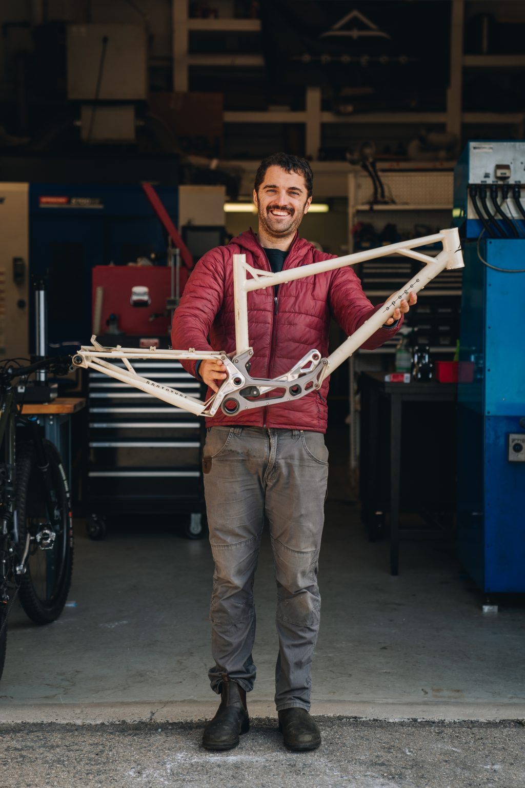 Meet the Tahoe tested mountain bike—ridden, machined and assembled in ...