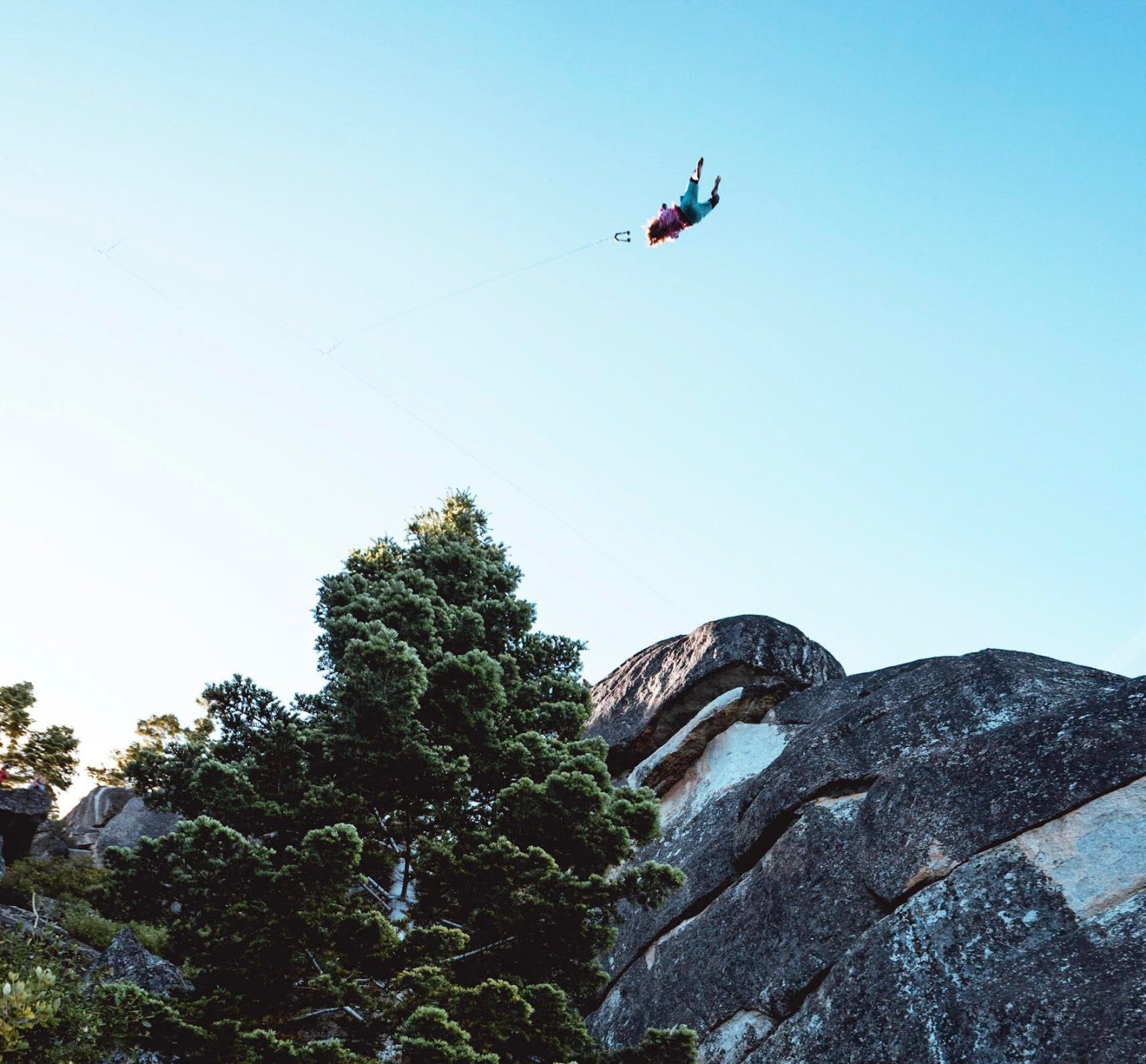 Tahoe’s rope swing battle: Athlete arrested after 100-foot jump ...
